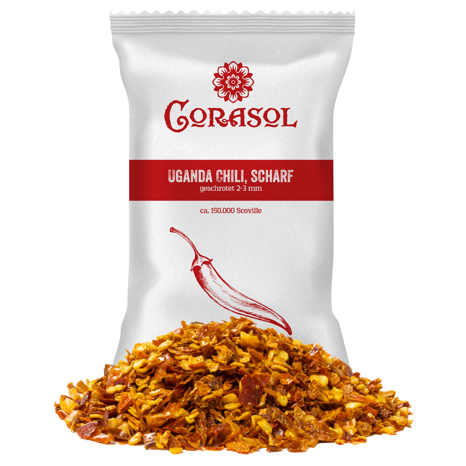 Uganda Chili, scharf, geschrotet 2-3 mm | Adventskalender ...